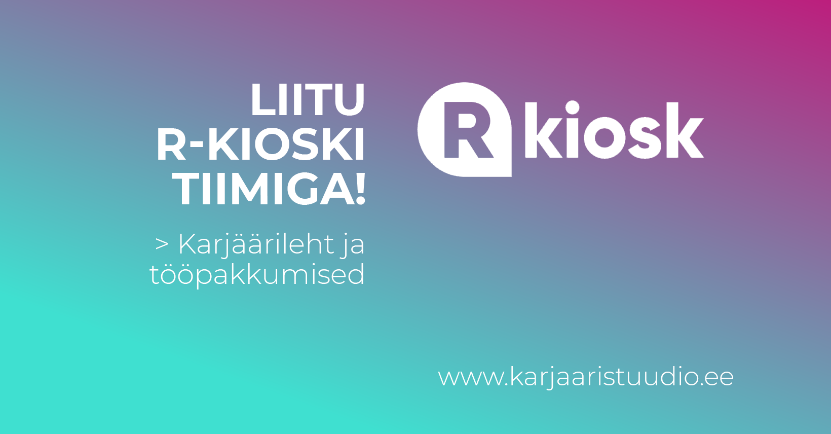 R-Kiosk – karjaaristuudio.ee